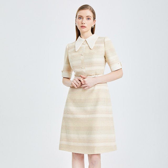 Authentic Ma Tiannu Chun new princess square collar cotton exquisite ...