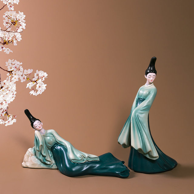 New Chinese creativity is only this green and green art decoration ...