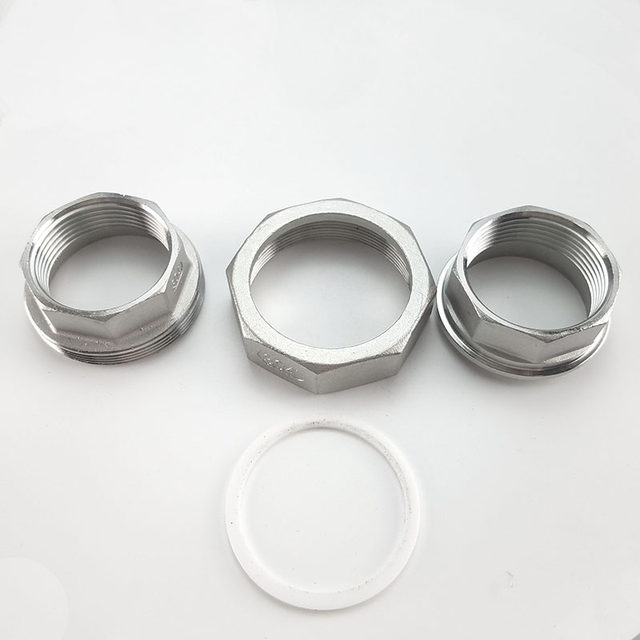 201 304 316L stainless steel union, inner wire union, tapered union ...