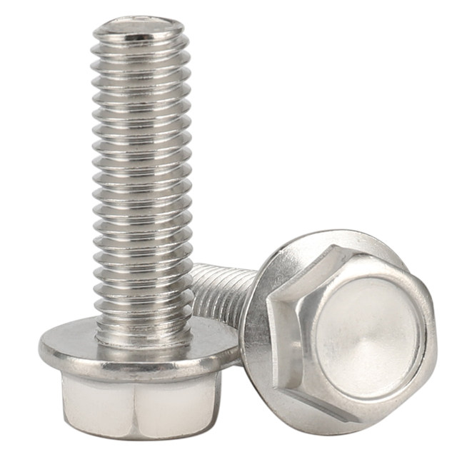 M4M5M6cm8M10 stainless steel flat bottom flange screw smooth padded ...