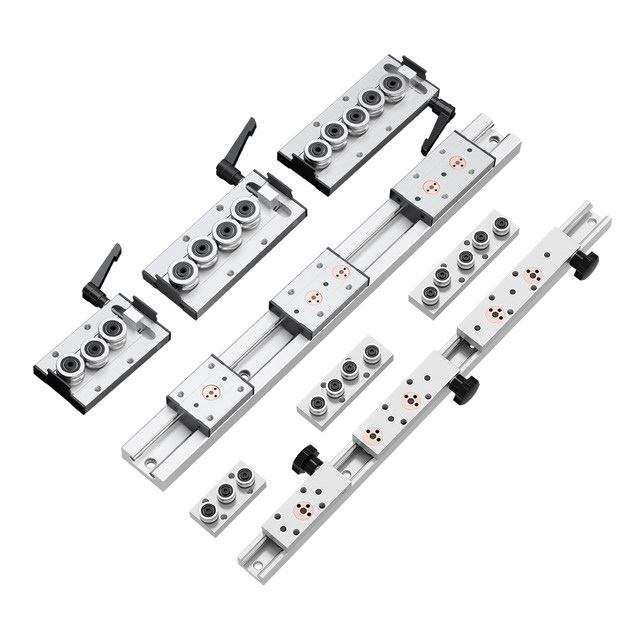 Built-in dual-axis center linear guide SGR10 15N 20 25 35 roller slider ...