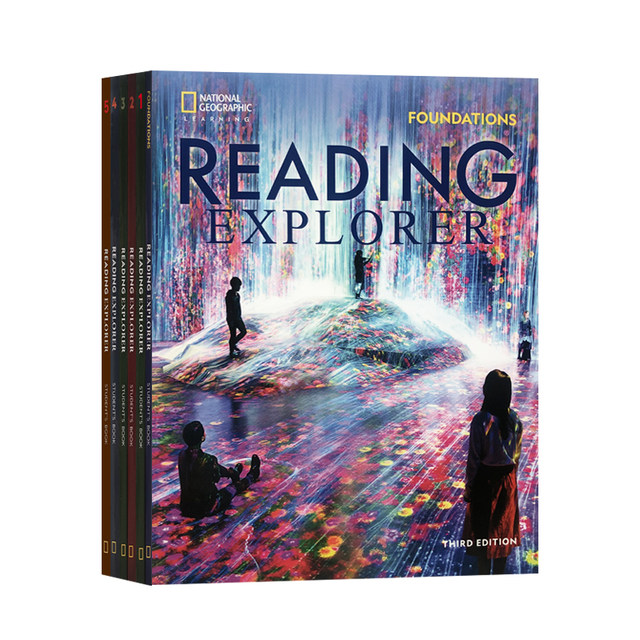 National Geographic third edition reading explorer foundations 1/2/3/4 ...