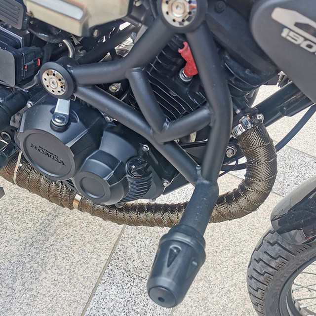 Suitable for Honda Chidao 190SS bumper, CB190R anti-fall bar, rear armrest and rear shelf ...