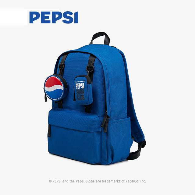 PEPSI Pepsi Student School Bag 2024 New Men and Women's Large -capacity ...