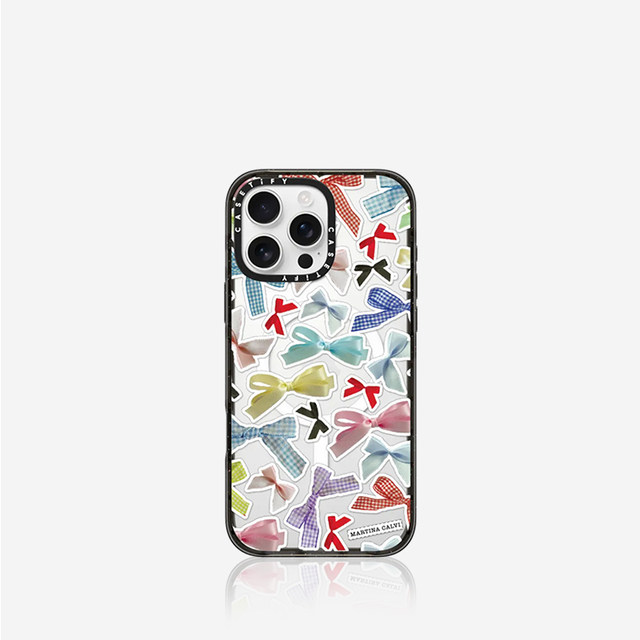 CASETiFY bow sticker for iPhone16ProMax/16Pro/15ProMax mobile phone case