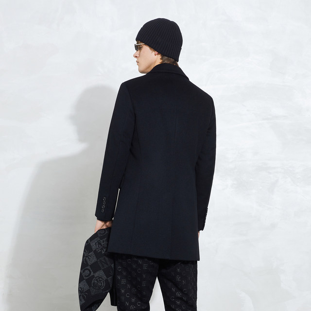 CNC men's micro -chapter high -end wool coat men's autumn and winter ...