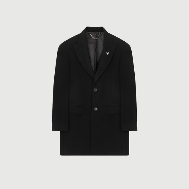 CNC men's micro -chapter high -end wool coat men's autumn and winter ...