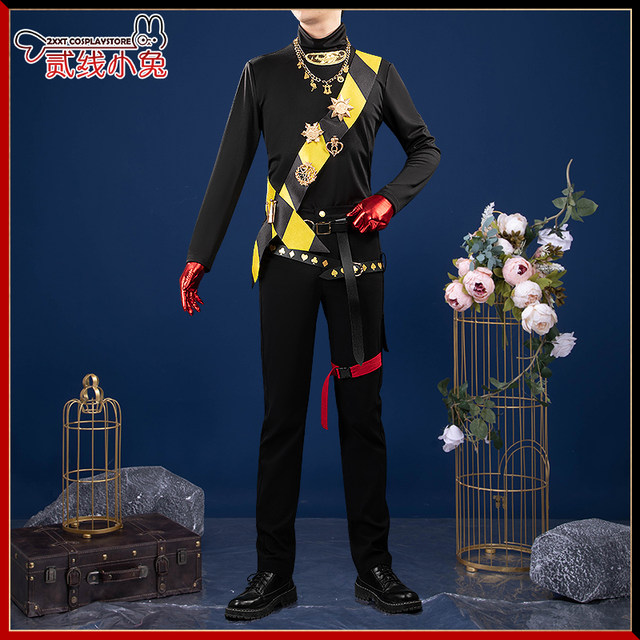 Second-line rabbit twisted wonderland cos clothing [magic king jacket ...