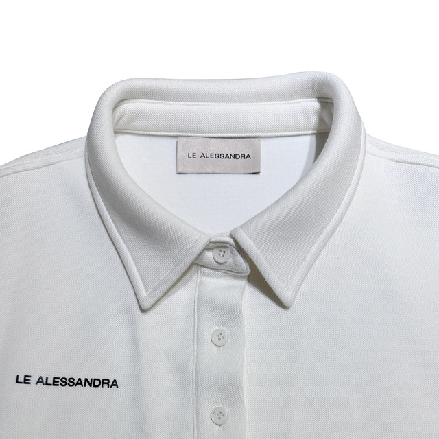 Brand direct -operated Le Alessandra air cotton autumn POLO design ...