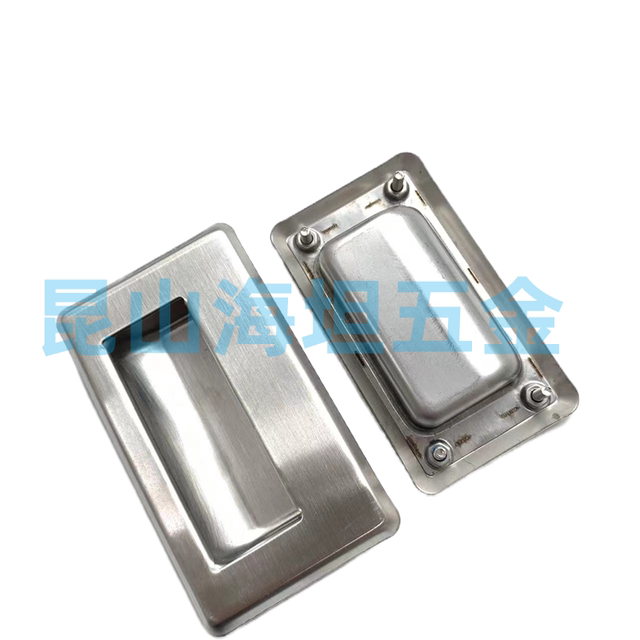 304 stainless steel embedded pulling flashlight cabinet small buckle ...