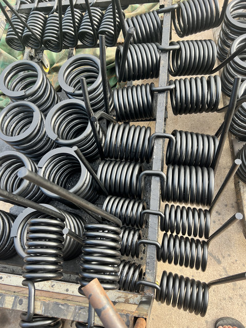 Precision spring making alloy steel manganese steel compression spring ...