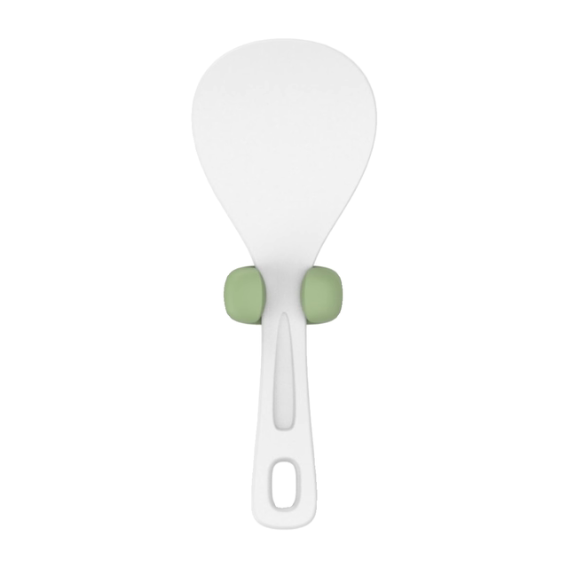 Rice spoon storage rack kitchen wall-mounted rice cooker rice shovel ...