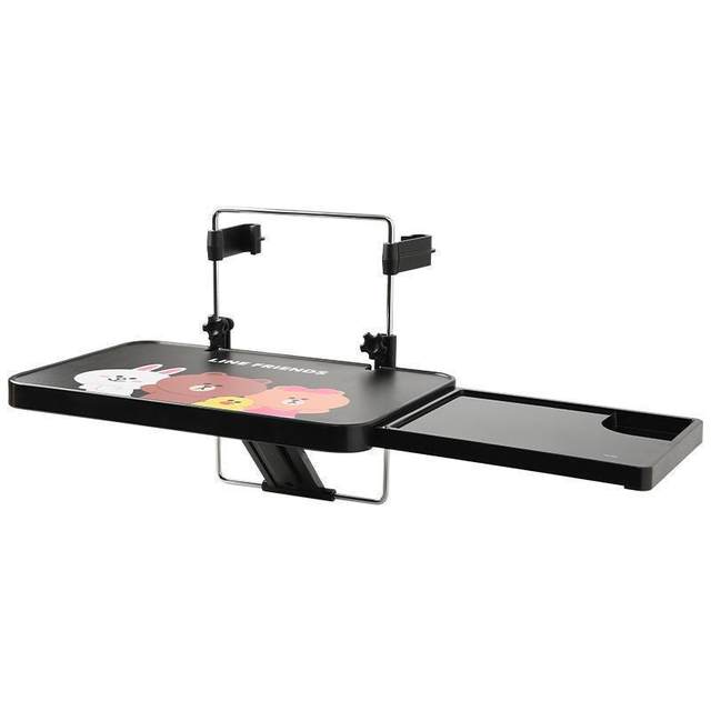 Linefriends car small table board folding table rear row folding table ...