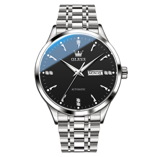 Official genuine Oli Men's Watch Machinery Watch New Full Automatic ...