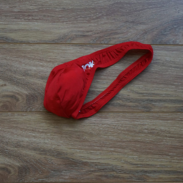 Men's sexy underwear, single-sided high elasticity, low-waisted ice ...