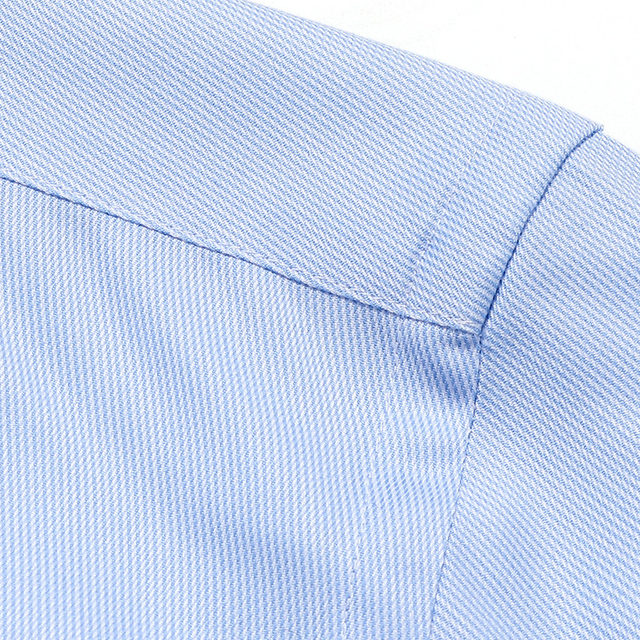 Yager shirt autumn and winter casual pure cotton DP iron stripes long ...