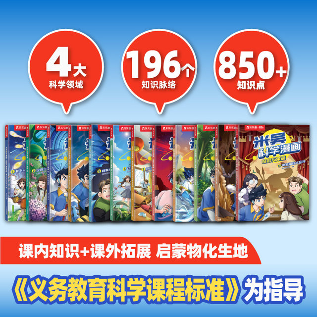 Mi Wu Science Comic Book Complete Set of Wonderful Vientiane Chapter ...