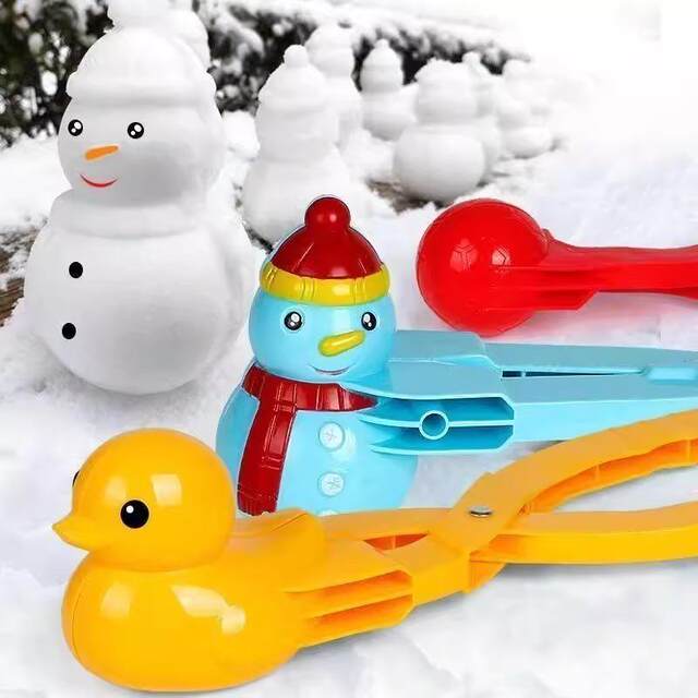 Children's snowball clip toy snowball clip duck clip snowball play snow ...