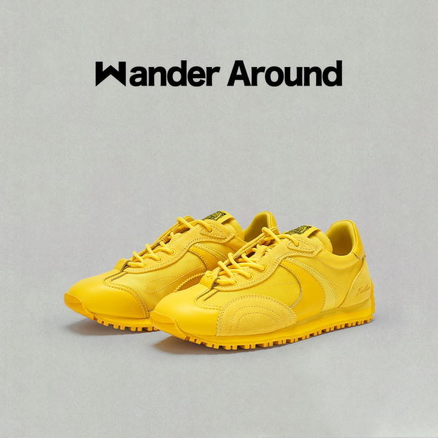 Wander around spring and autumn LUNA series yellow Forrest Gump casual ...