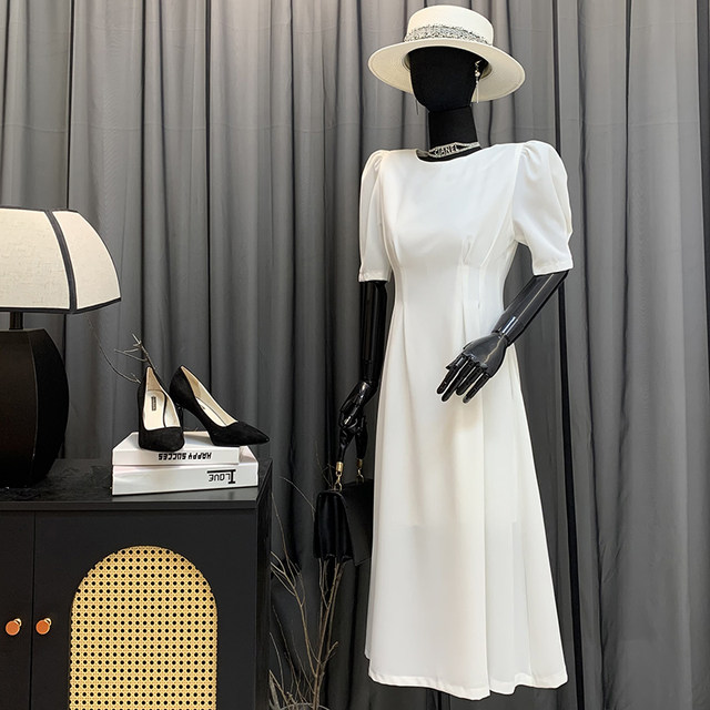 Pinnuo Fox 2024 Xia Han version lanterns bubble short -sleeved pleated ...