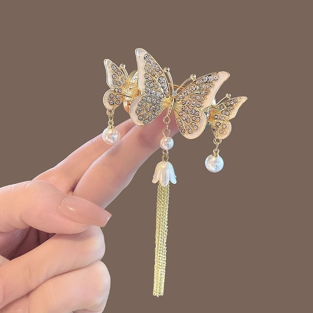 New Chinese Super Fairy Butterfly Liu Su Tie 2024 new rear head of ...
