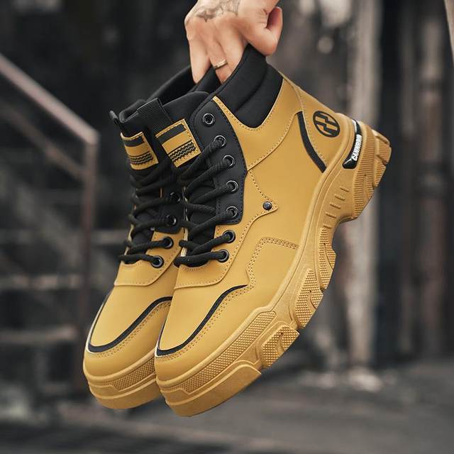 Gao Gang Martin Boots Men's Shoes Autumn 2024 New Workers Shoes Men's ...