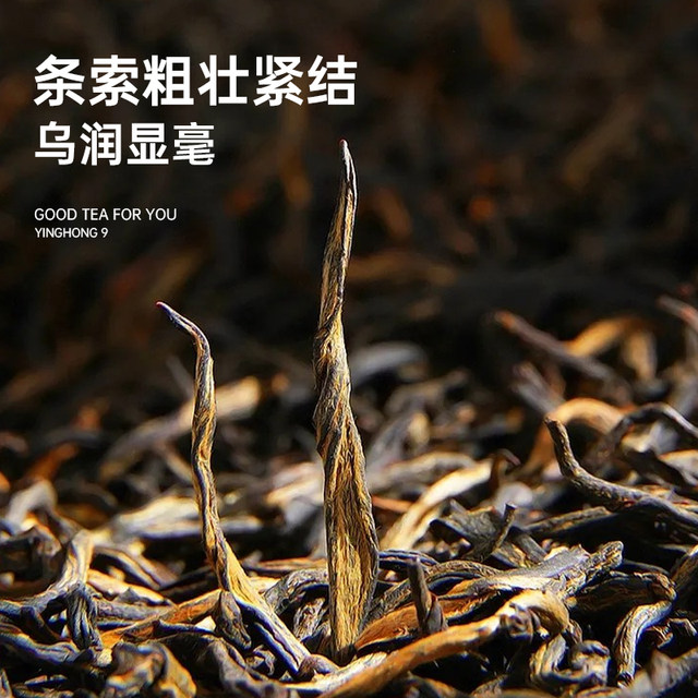 Bring Loulan Yinghong No. 9 black tea, authentic Yingde No. 9 core tea ...