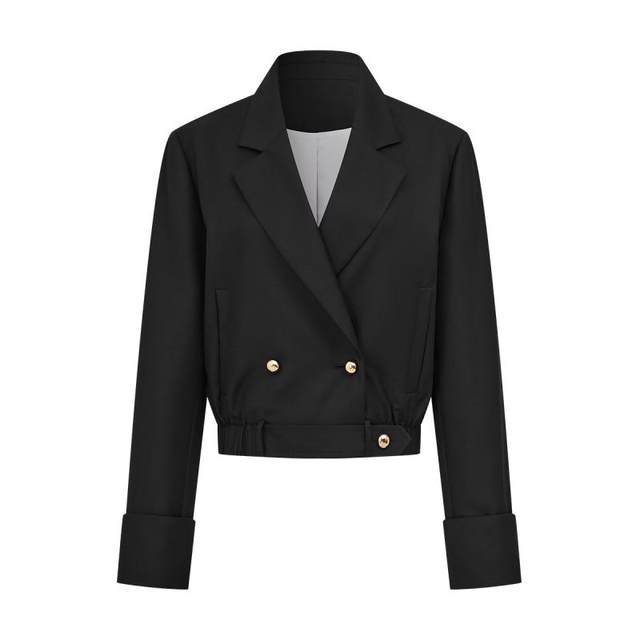 Mandeshi wool short jacket 2025 spring new Korean version small suit ...