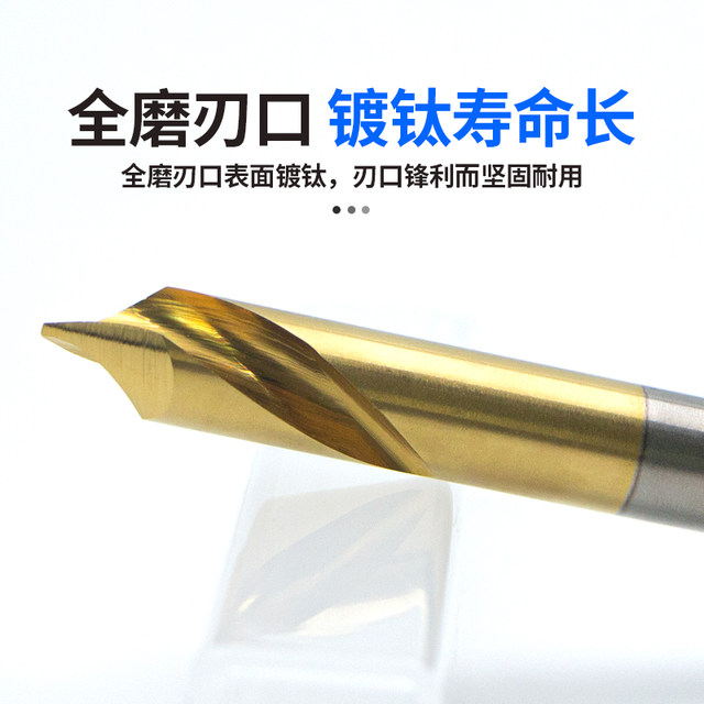 Titanium plated center drill center drill 90 degree 45 degree fixed ...