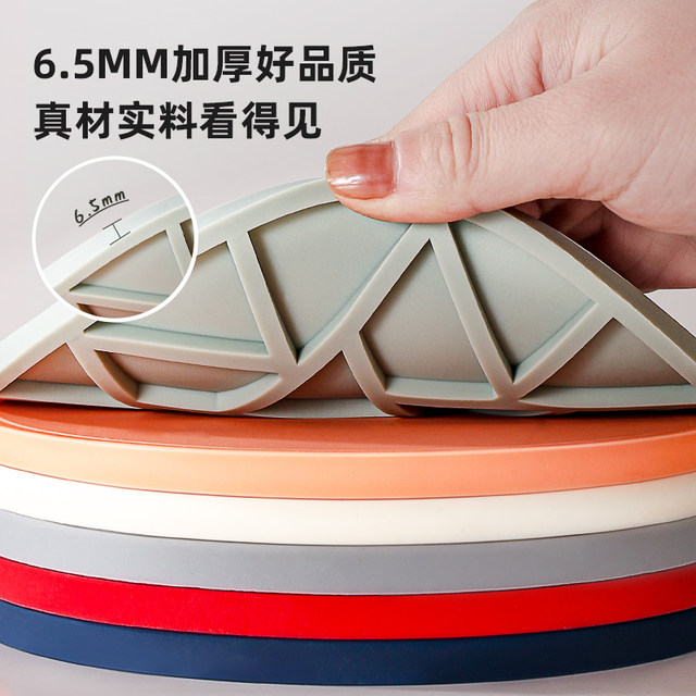 Insulation mat silicone anti-scalding pot mat dining table mat high-end ...