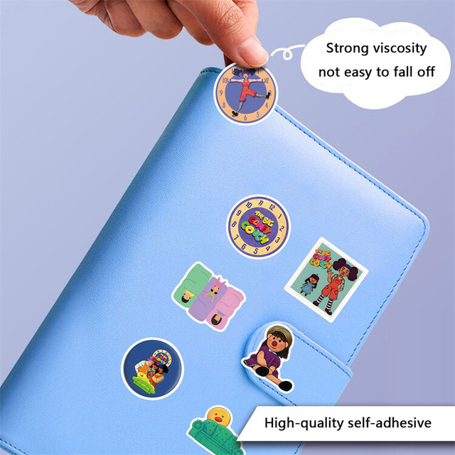 50 pictures anime dopamine clown girl waterproof niche stickers ...