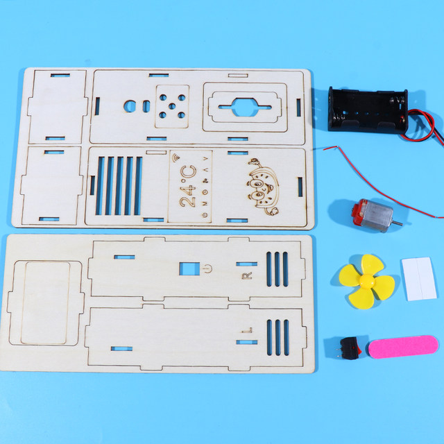 Technology production DIY invention of air -conditioning fan model ...