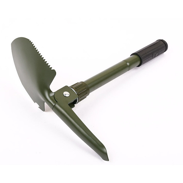 Outdoor equipment multifunctional small folding fishing engineer shovel ...
