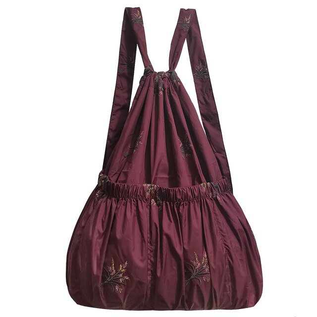 Plaza dance large -capacity waterproof flower cloth bag drawing bags ...
