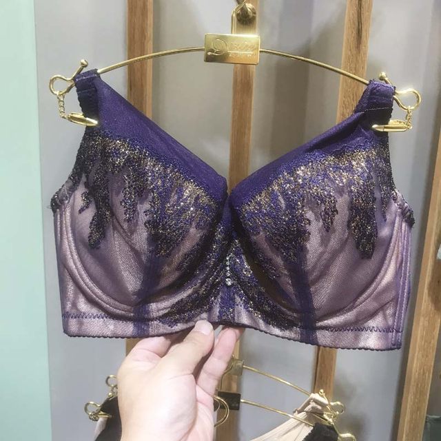 Counter genuine Dai Zhidi G9185 large size full cup bra ultra-thin bra ...