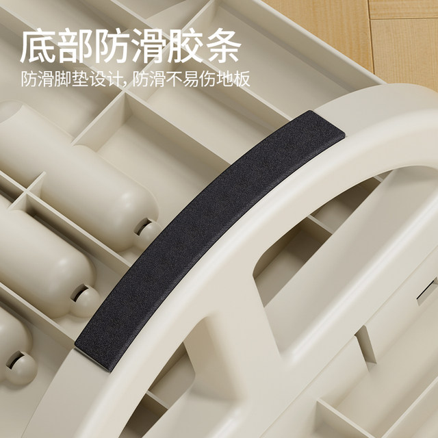 The office stepped on the foot stool to prevent the stool of Erlang's ...