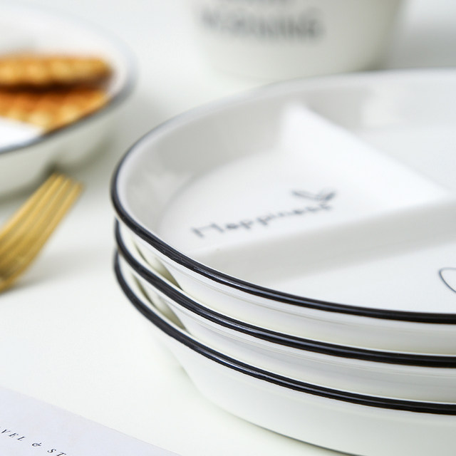 20-part plate for fat separation, one person, tableware, household ...