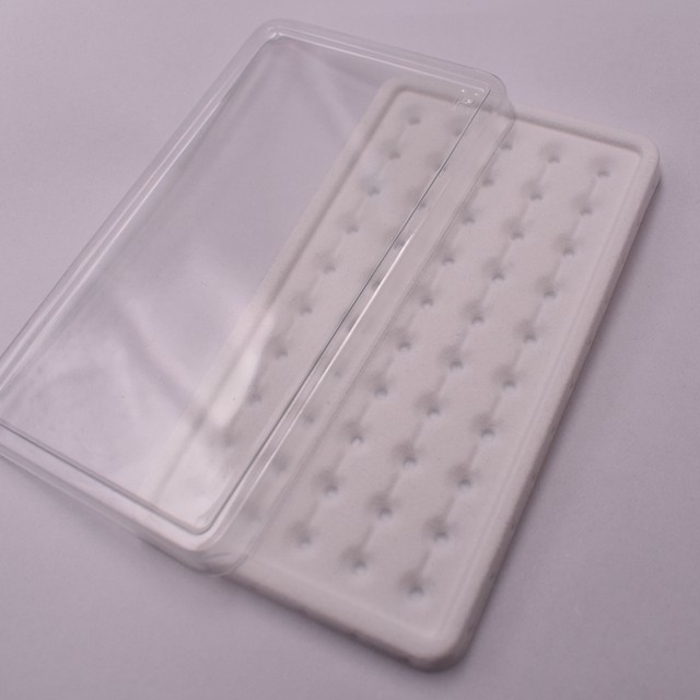 White gem box black gem storage box jewelry nude storage box drilling box