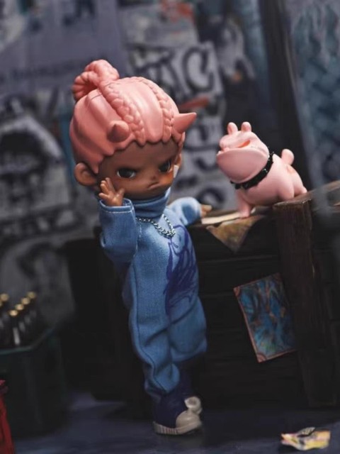 Penny's Treasure Box Adou Street Series Blind Box Action Figure Figure ...