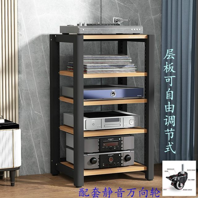 Black Simple Steel Wood CD Port File Layer Layer Layer Layer -to ...
