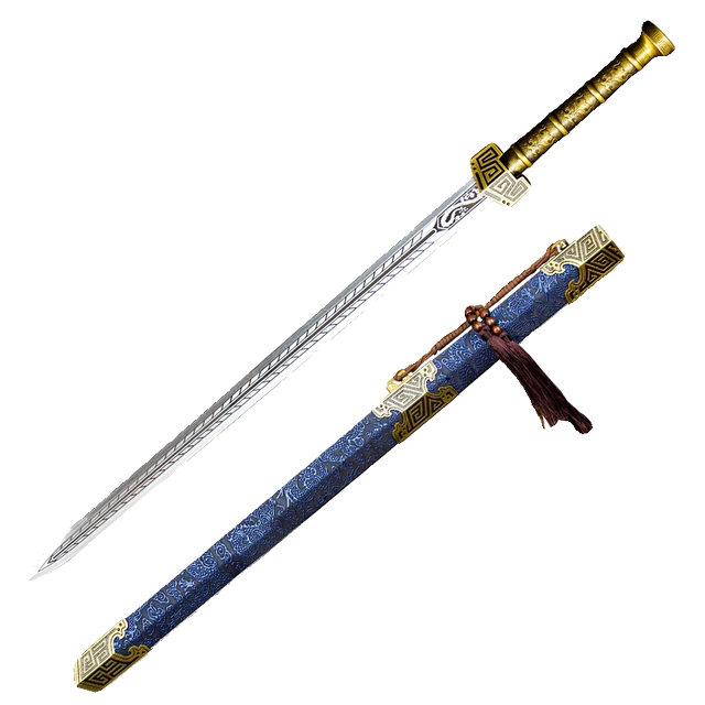 Ancient style sword Douyin live broadcast with the same long Qin Wang ...