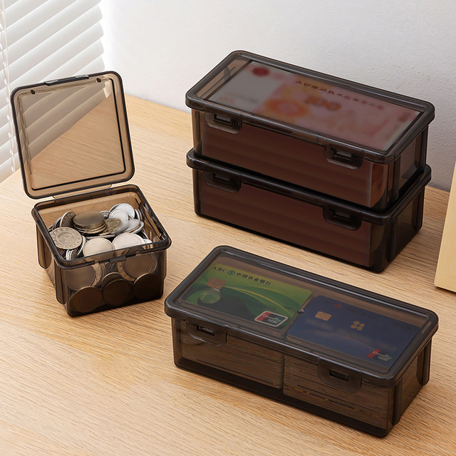 Cash storage box 10,000 yuan banknote cashier protection box coin ...