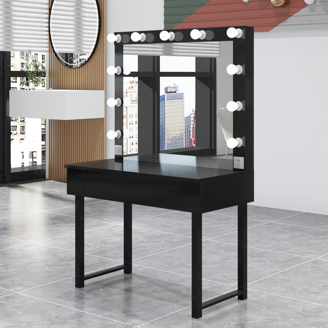 Customized a simple professional makeup table with light drawer ...
