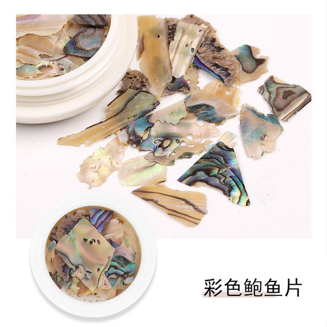 Extension glue manicure jewelry water ripple shell glue reinforced glue ...