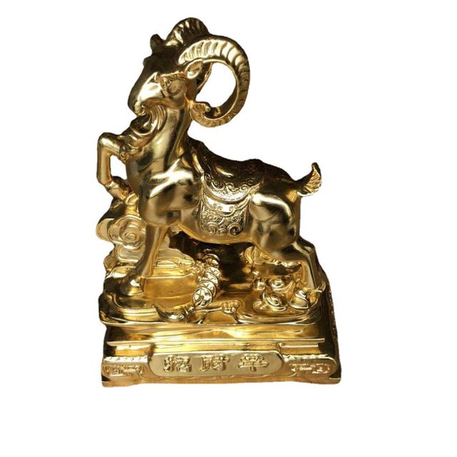 Hot-selling copper sculptures, copper sheep ornaments, sheep living ...