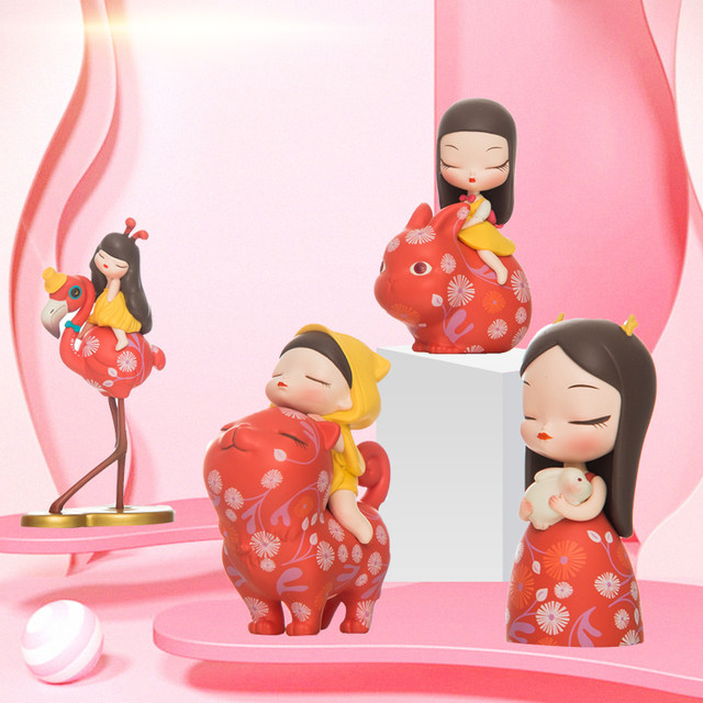 Bai Ye fairy tale live creative home car desktop new year decorative ...