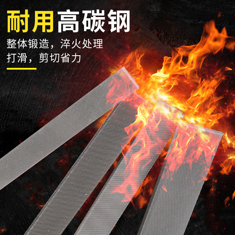 Stanley File Steel Flat File - Plastic Alloy Fitter File Set with Large ...