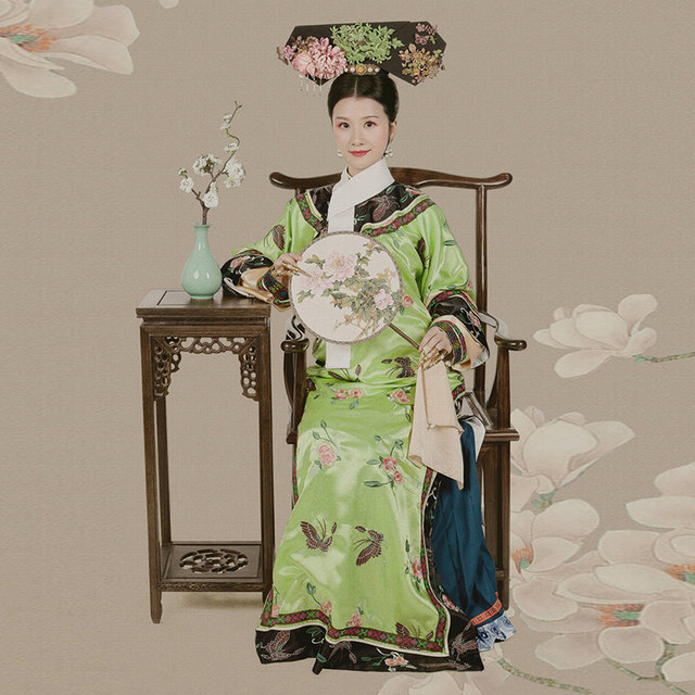 Film and television costumes Ruyi's same ancient costume Qing Dynasty ...
