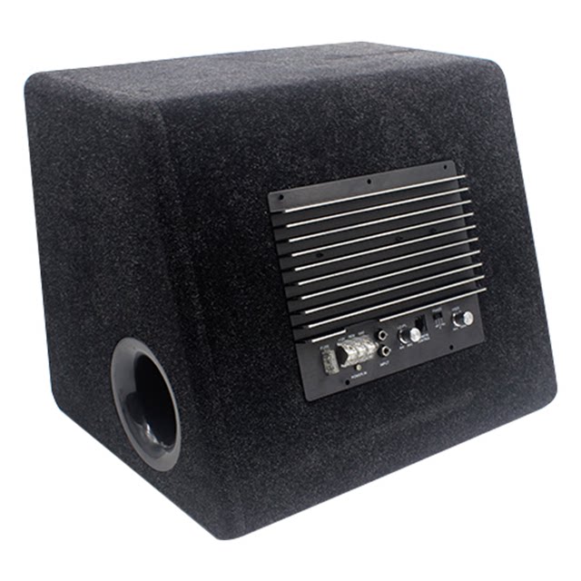Car subwoofer 10-inch 12-inch subwoofer car active empty box wooden box ...