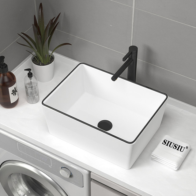 Deepened oversized countertop basin wash basin ceramic laundry basin ...